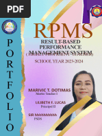 Pmes Portfolio For HPT | PDF | Mentorship | Learning