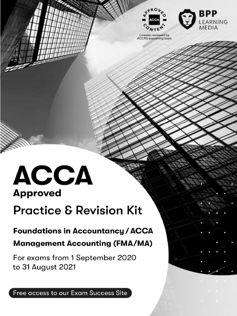 f2 Acca Fma BPP Kit 2021 For Student | PDF