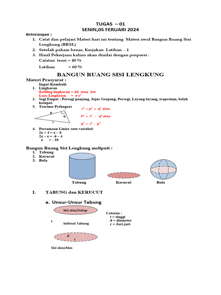 Materi - 01 BRSL | PDF