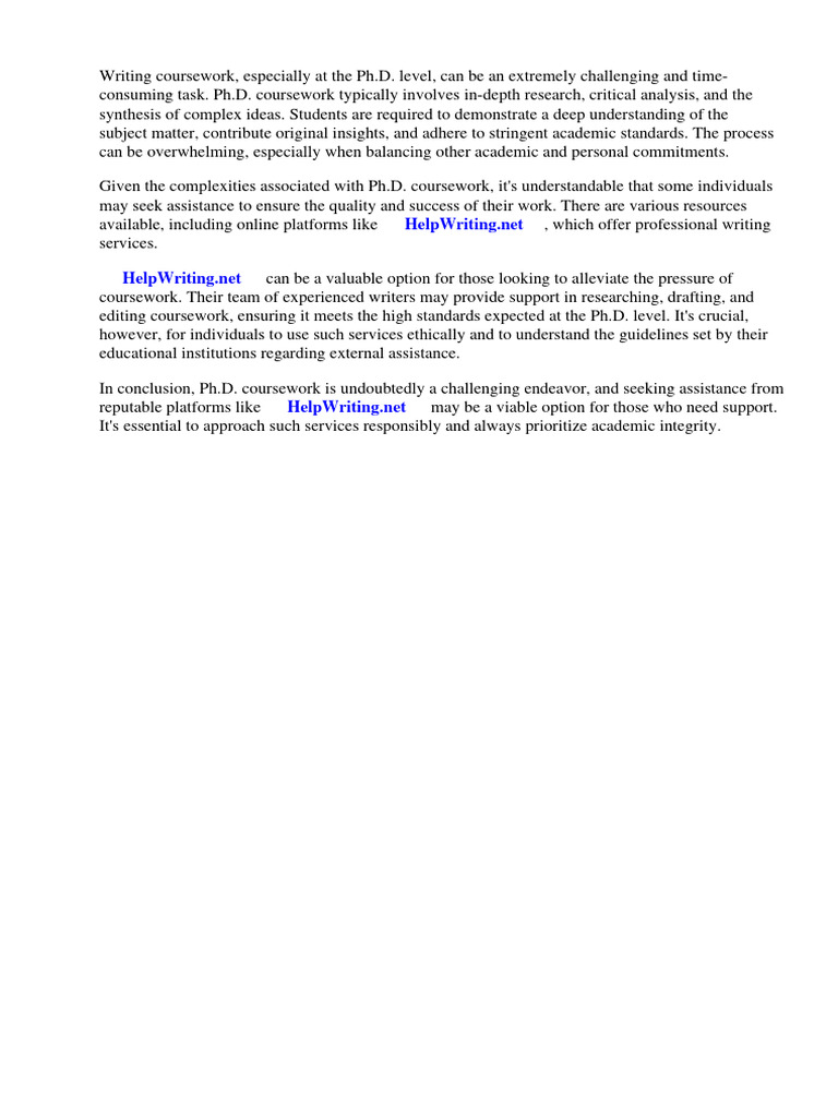 VTU PhD Coursework Syllabus Overview | PDF