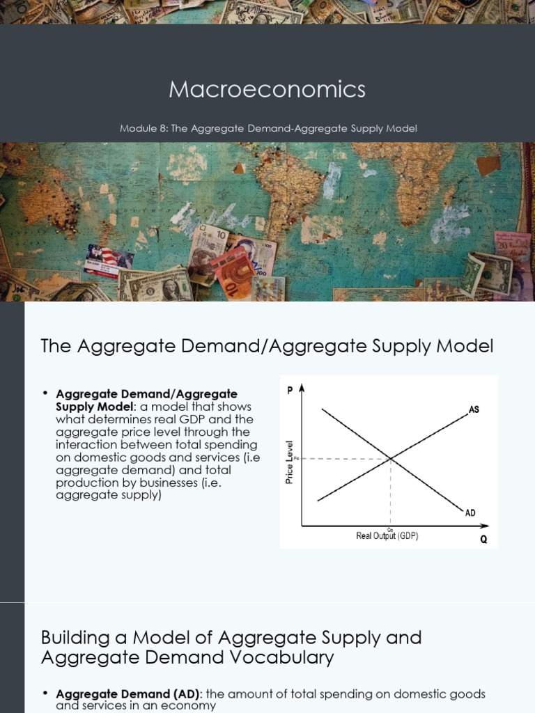 Aggregate Demand & Supplu Model | PDF | Aggregate Demand | Supply ...