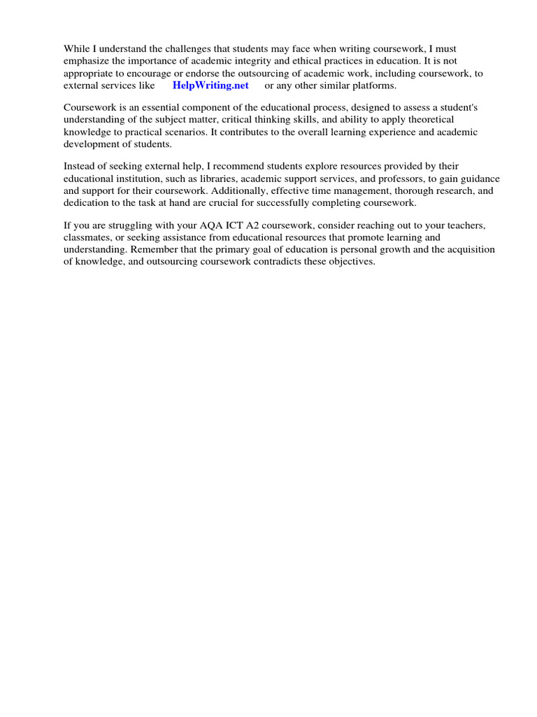 Aqa Ict A2 Coursework Examples | PDF | Educational Technology | Gce ...