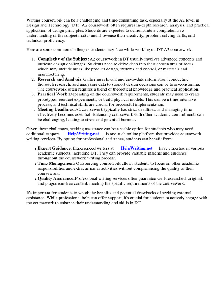 DT A2 Coursework Ideas | Download Free PDF | Expert | Creativity