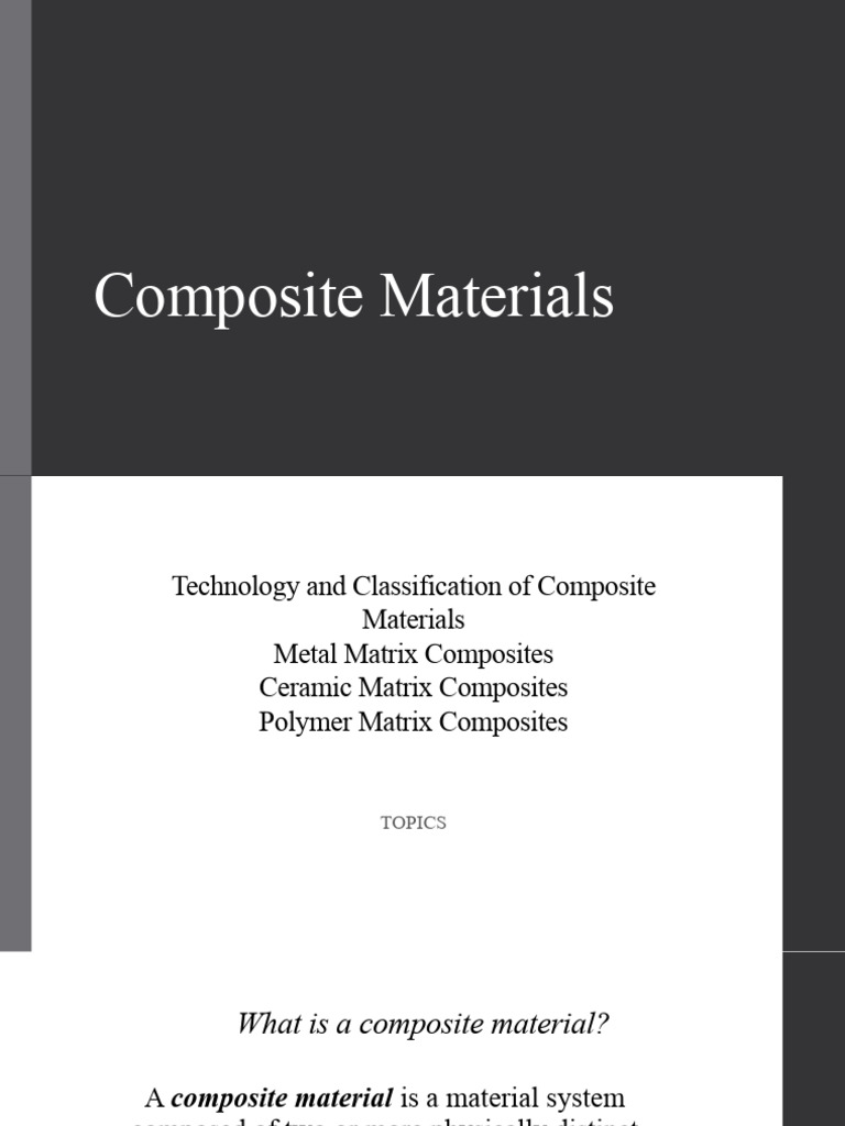 Composite Materials | PDF | Composite Material | Fibers Composite Materials | PDF | Composite Material | Fibers