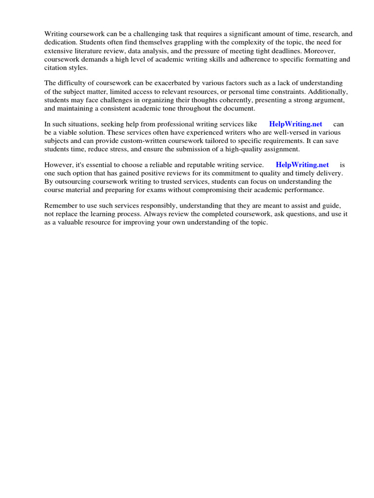 Coursework Usage | PDF | Thesis | Plagiarism