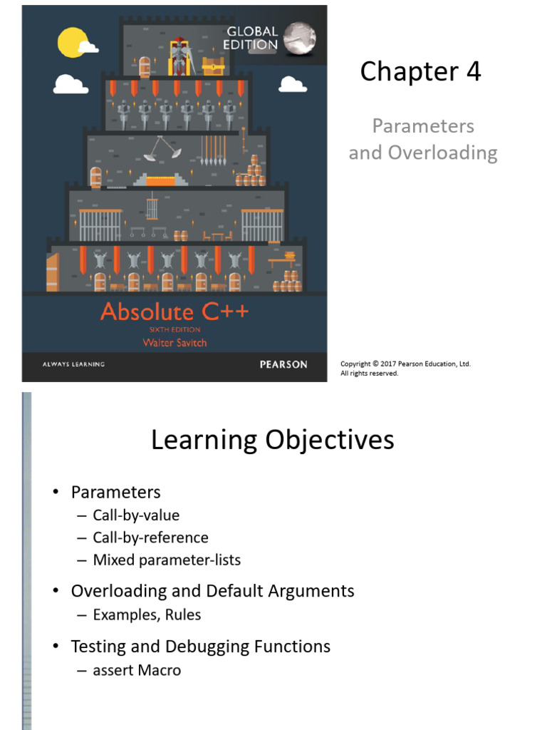 Chap 4 CPP 6 TH | PDF | Parameter (Computer Programming) | Control Flow