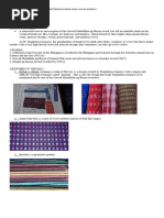 Pis Siyabit Weaving in Sulu | PDF | Home & Garden