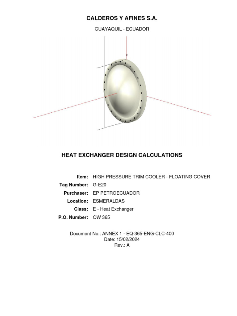 Calculation - Floating Cover | PDF | Manufactured Goods | Mechanical ...