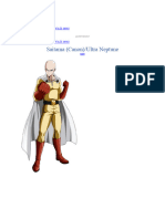 Saitama Accurate Scale | PDF