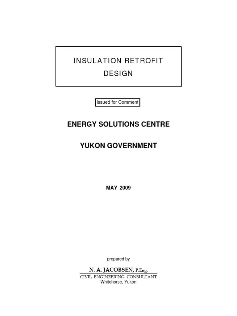 Insulation Retrofit Design | PDF | Lumber | Truss