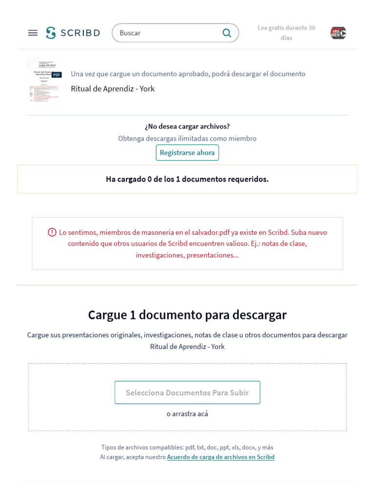 Pagina de Descarga Vista Scrib | PDF | Scribd | Informática