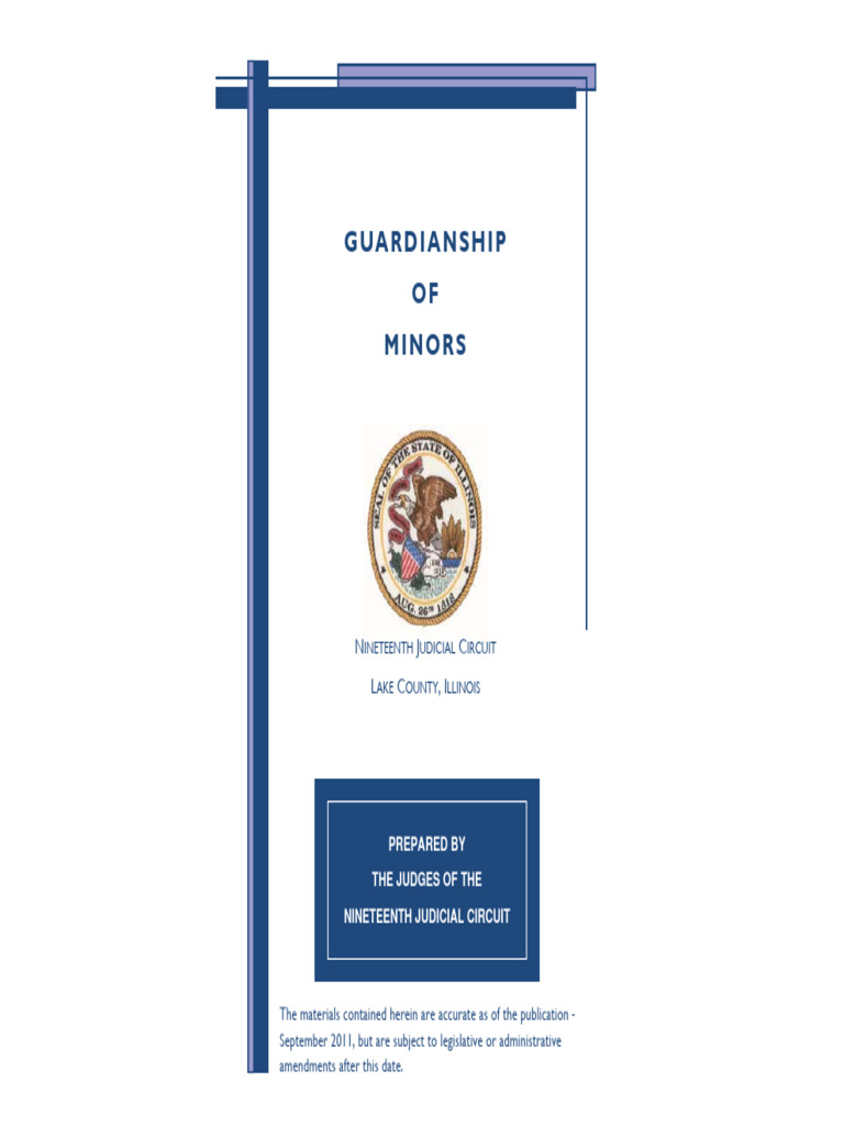 Guardianship of Minors Handbook PDF | PDF | Social Science | Law