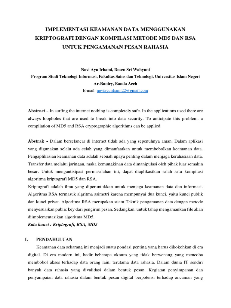 Mini Artikel UTS | PDF