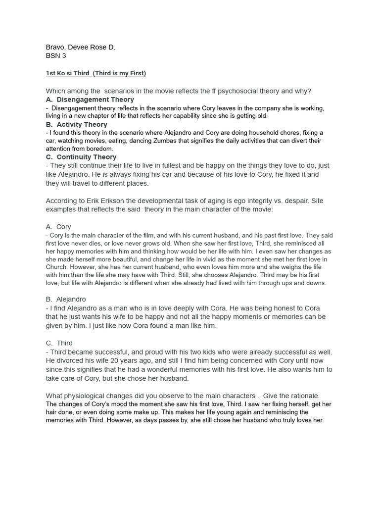 Bravo Act 2 | PDF | Psychology