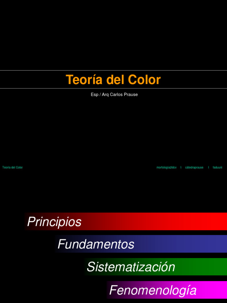 Teoría Del Color | PDF