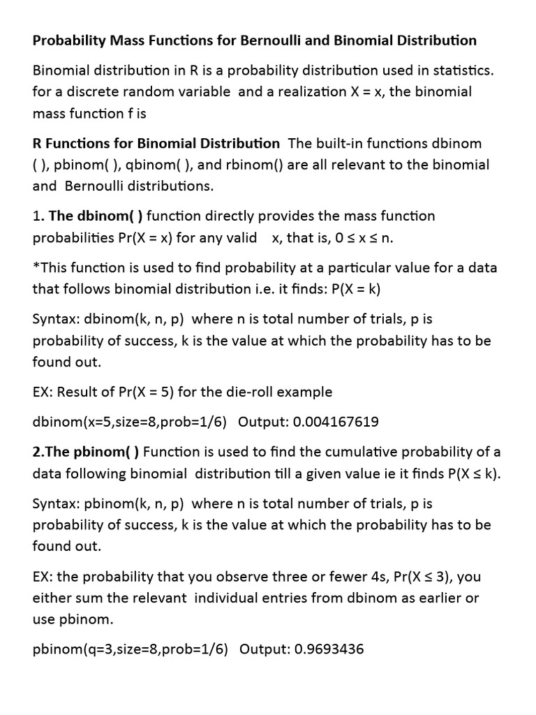 R Print | PDF | Type I And Type Ii Errors | P Value