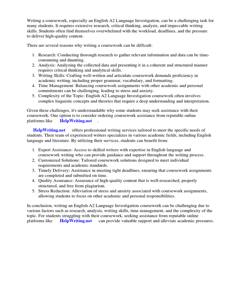 English Coursework A2 Language Investigation | PDF | English Language ...