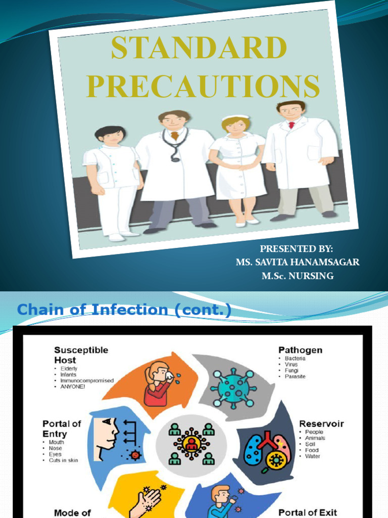 Standard Precautions 1 | PDF | Personal Protective Equipment | Hygiene