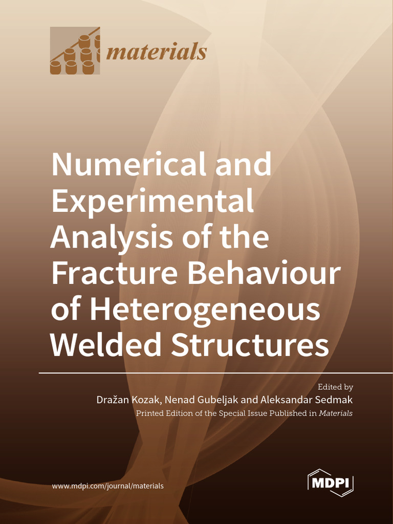 Numerical And Experimental Analysis Of The Fracture Behaviour Of