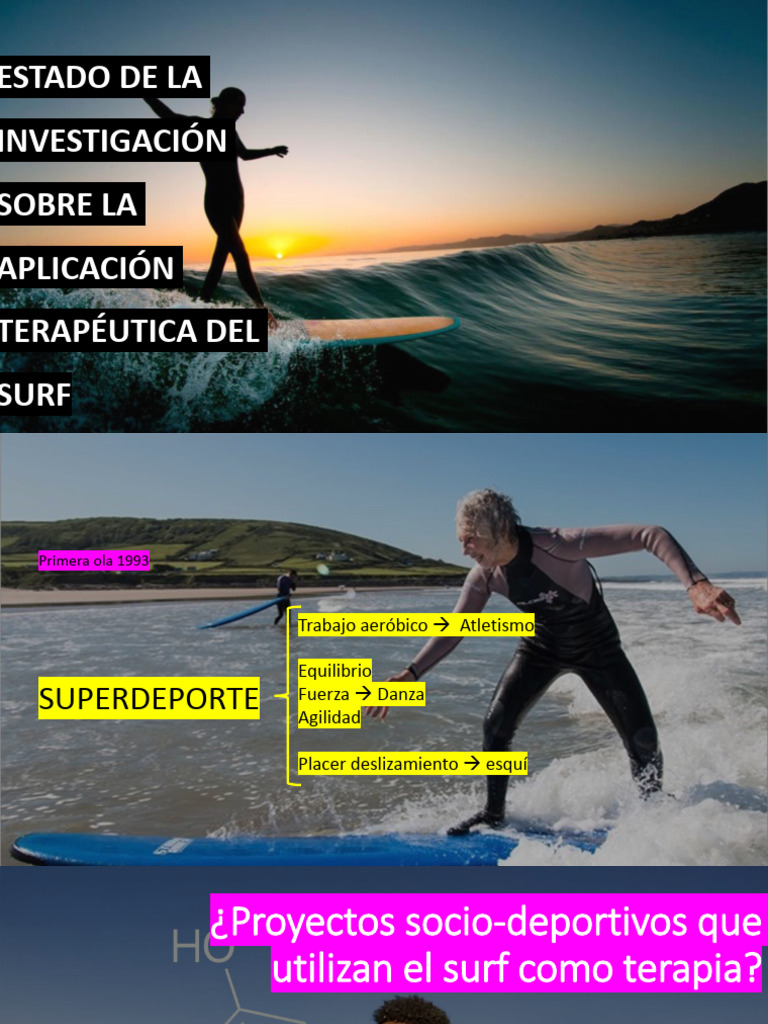 Presentacion TFG Aplicación Terapéutica Del Surf | PDF | Espectro autista | Depresión (estado de ...