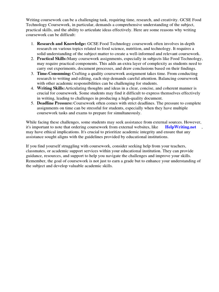 Gcse Food Technology Coursework 2011 | PDF | Egg As Food | Food And Drink