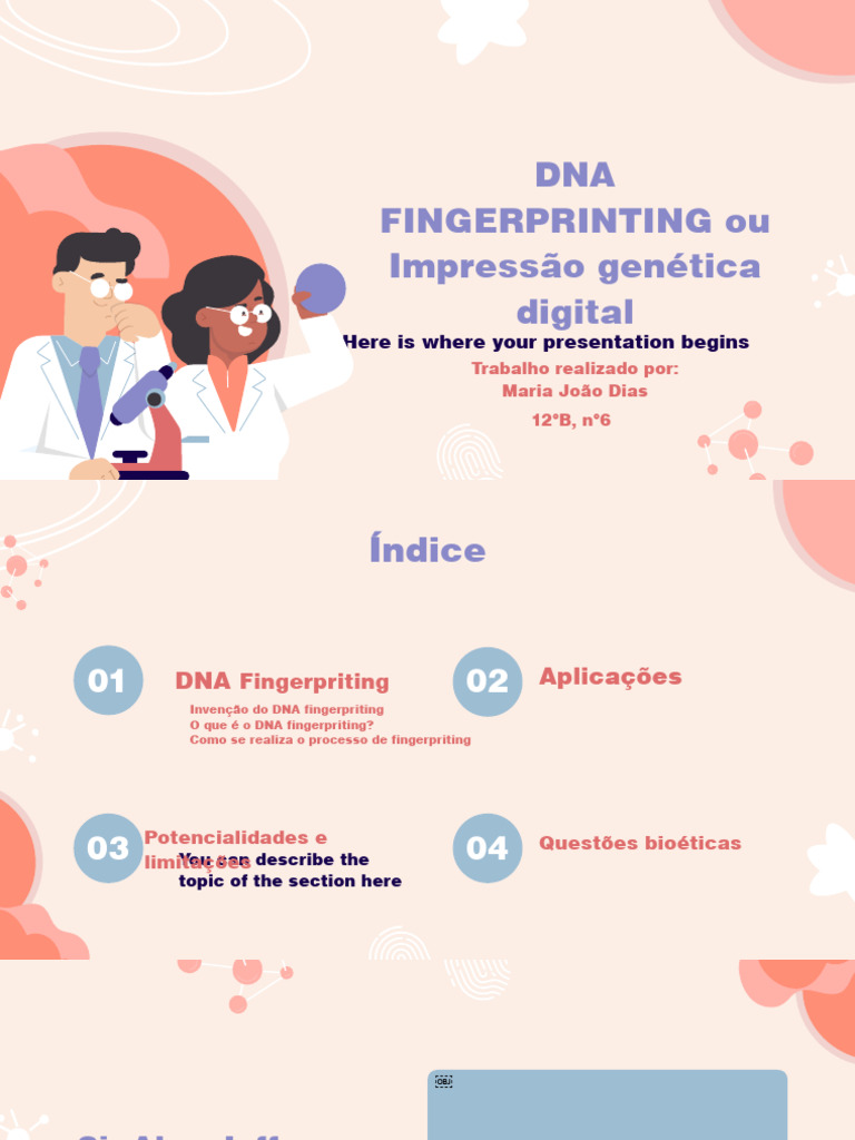 DNA Fingerprinting in Forensic Science | PDF