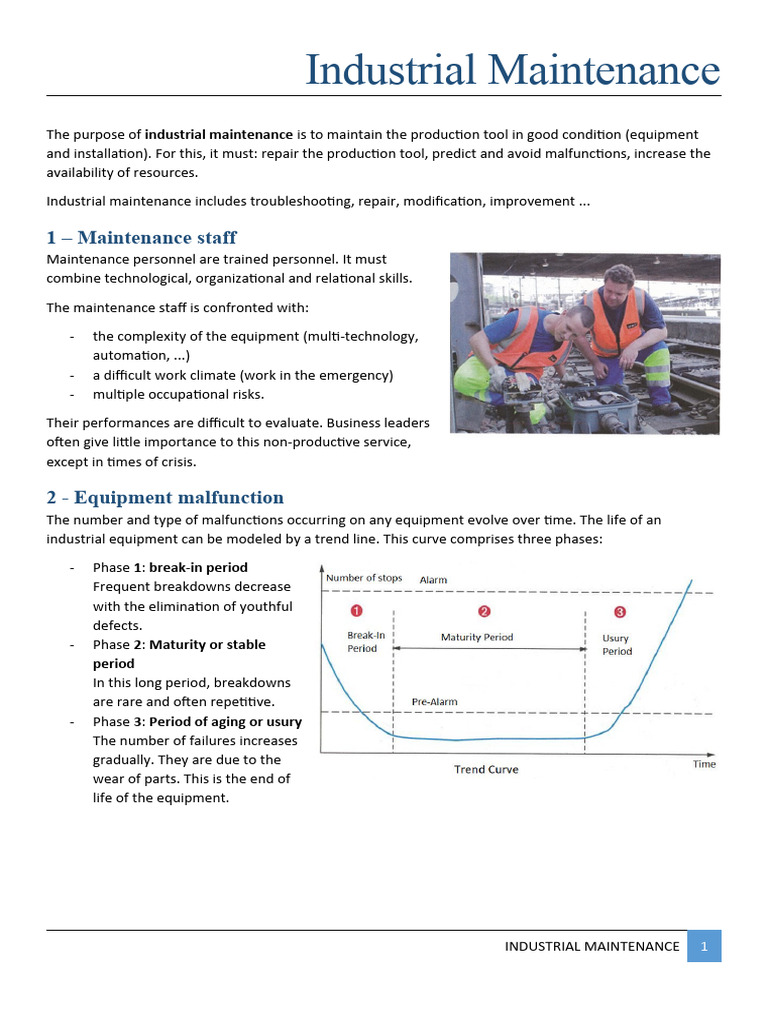 Industrial Maintenance | PDF | Systems Engineering | Systems Theory