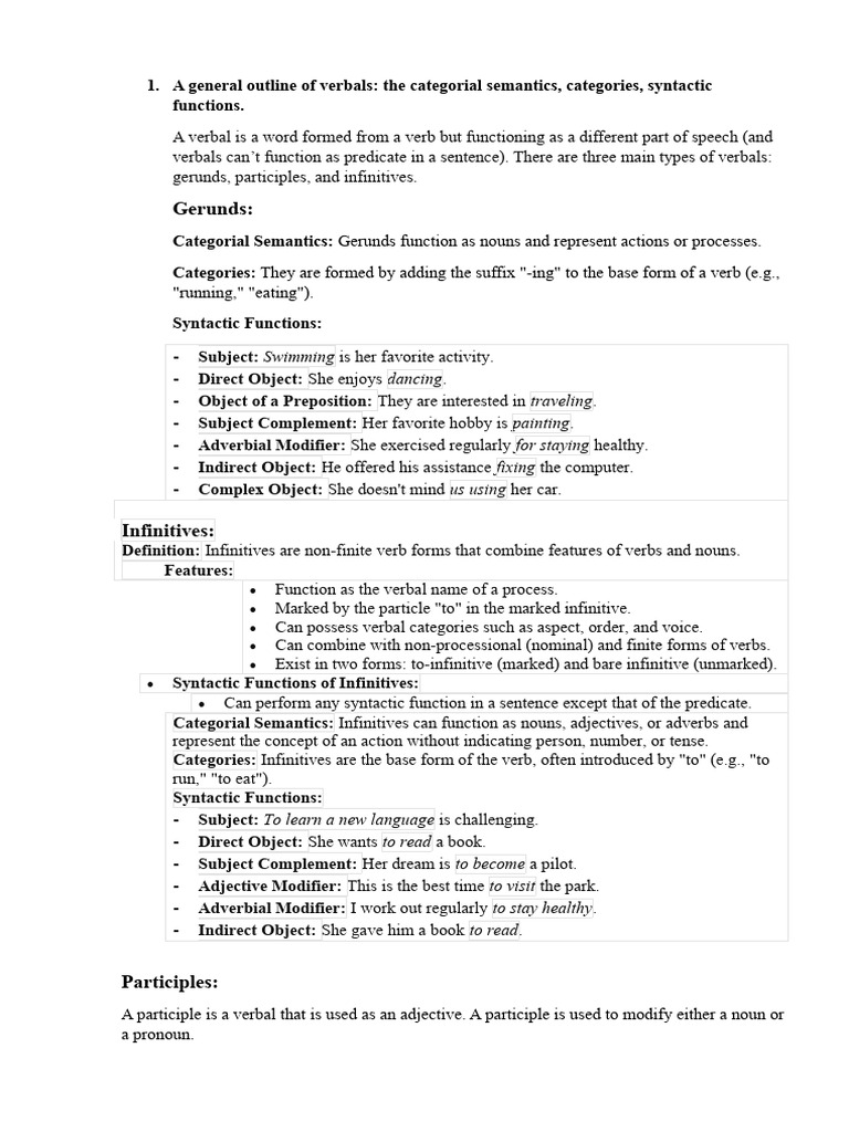 Theoretical Grammar | PDF | Verb | Semantics