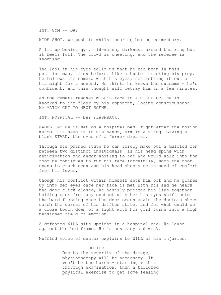 Script My Project 1 | PDF