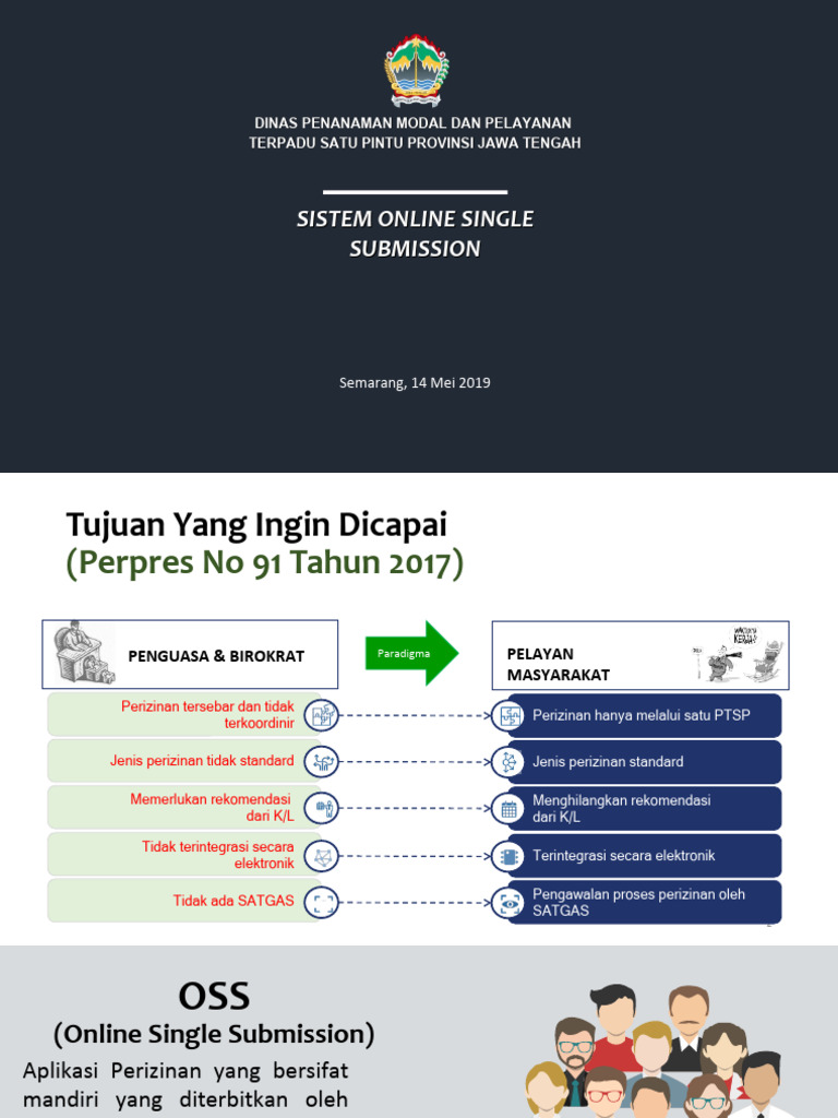 Implementasi Oss (Bujp) Oleh DPMPTSP | PDF
