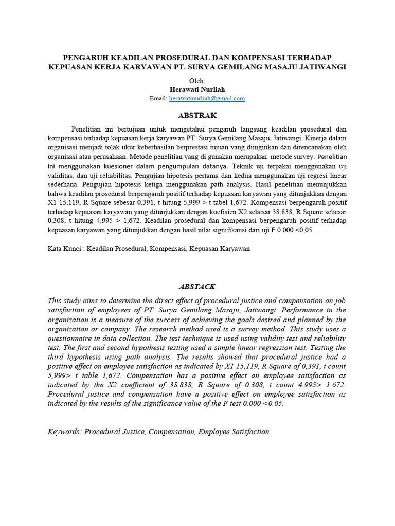 Jurnal MSDM Revisi | PDF
