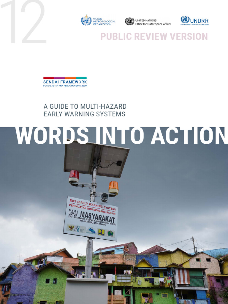 Words Into Action Guidelines Multi-Hazard Early Warning Systems-Public ...