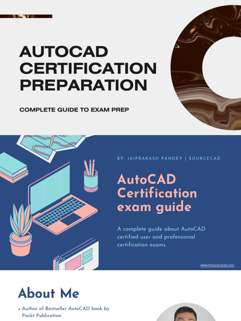 Autocad Certification Exam Prep Ebook | PDF | Cartesian Coordinate ...