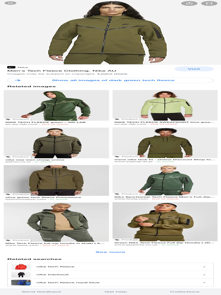 Dark Green Tech Fleece - Google Search | PDF | Nike | Fashion