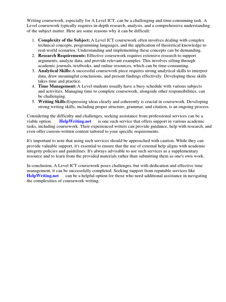 Ict Coursework A Level | PDF | Educational Technology | Graphical User Interfaces