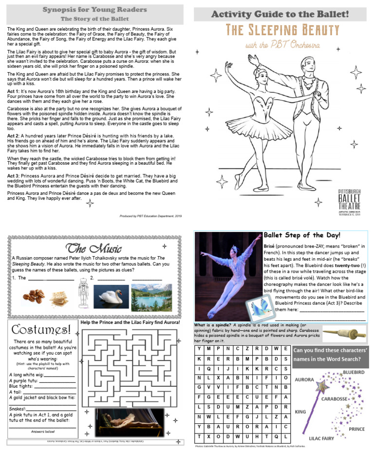 The Sleeping Beauty Childrens Guide 2019 2 | PDF | The Sleeping Beauty ...
