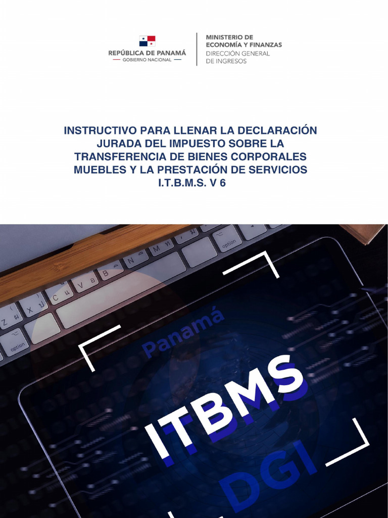 Instructivo ITBMS-2023-V6 | PDF | Impuestos | Gasolina