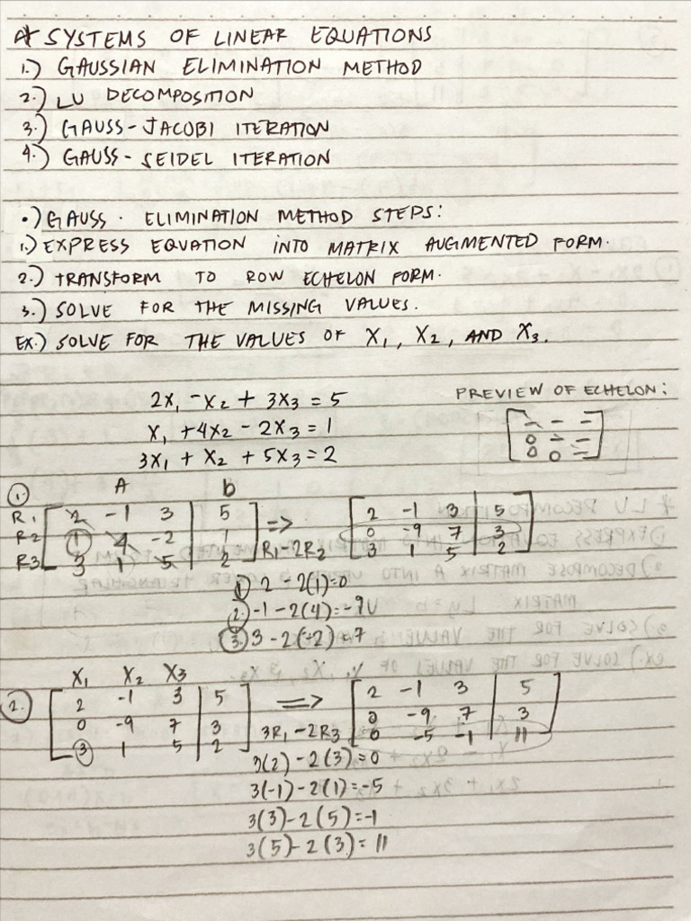 Numerical Method - 4TH Lesson | PDF