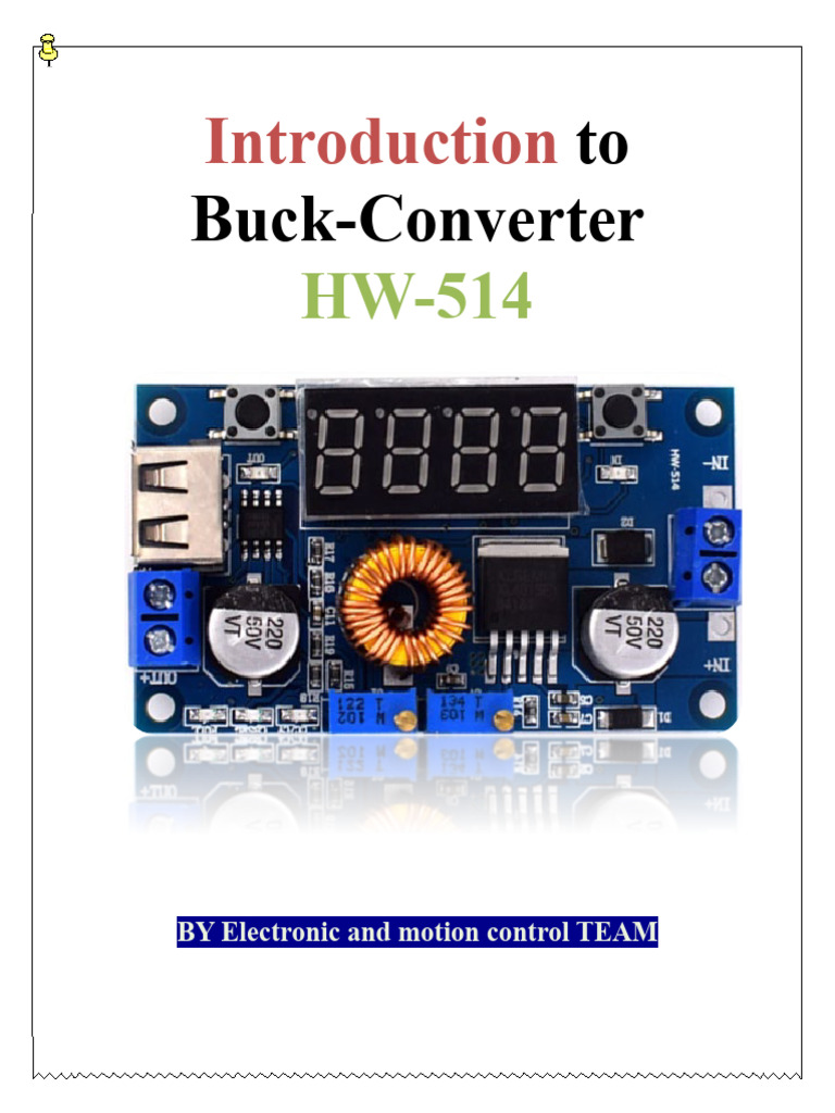 Introduction To Buck | PDF | Technology & Engineering