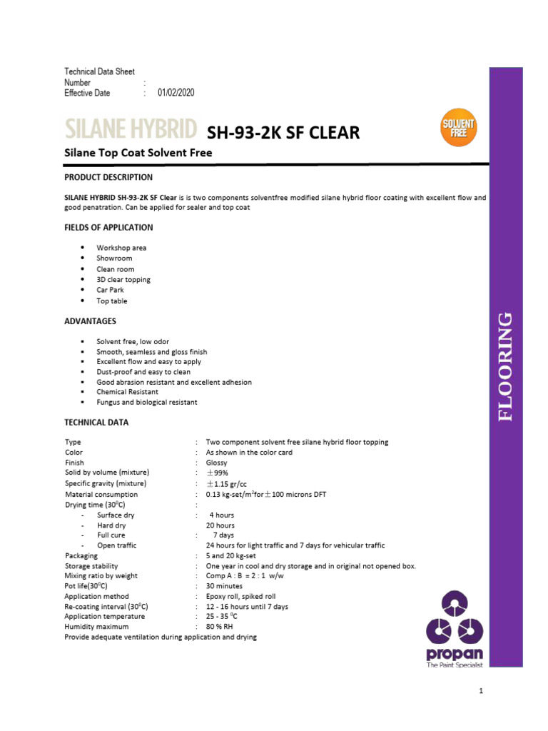 Silane Hybird | PDF | Epoxy | Concrete