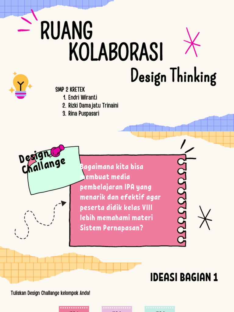 T4 Ruang Kolaborasi Design Thinking | PDF