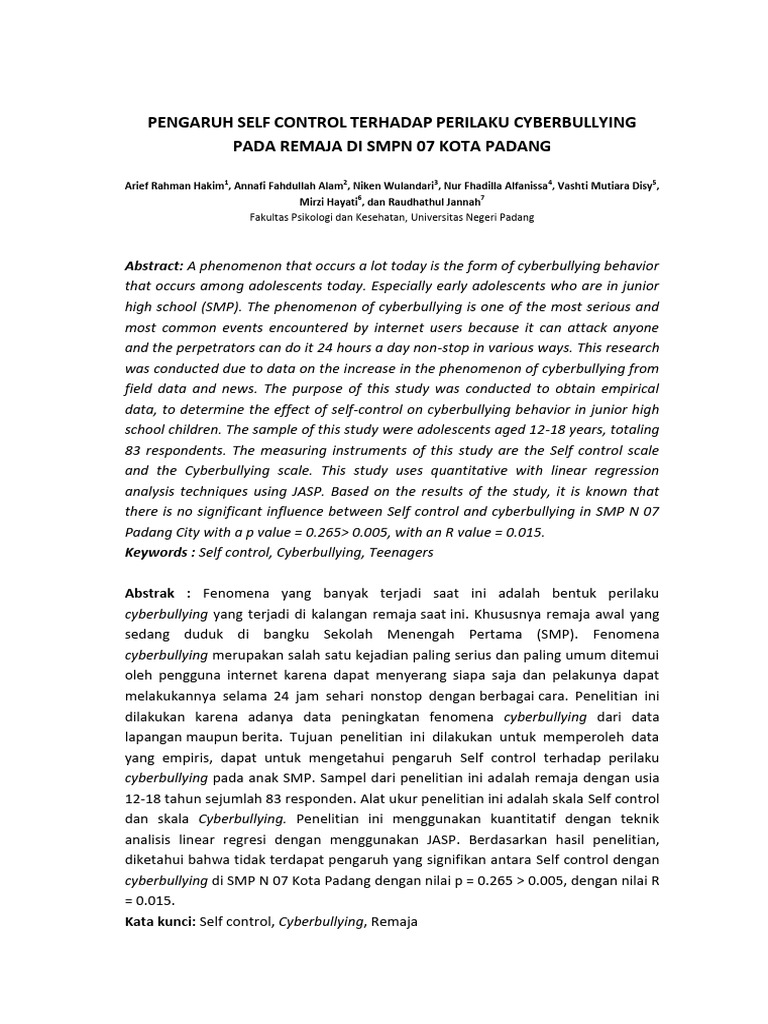 Laporan Artikel Survei Kel. 3 FIX | PDF