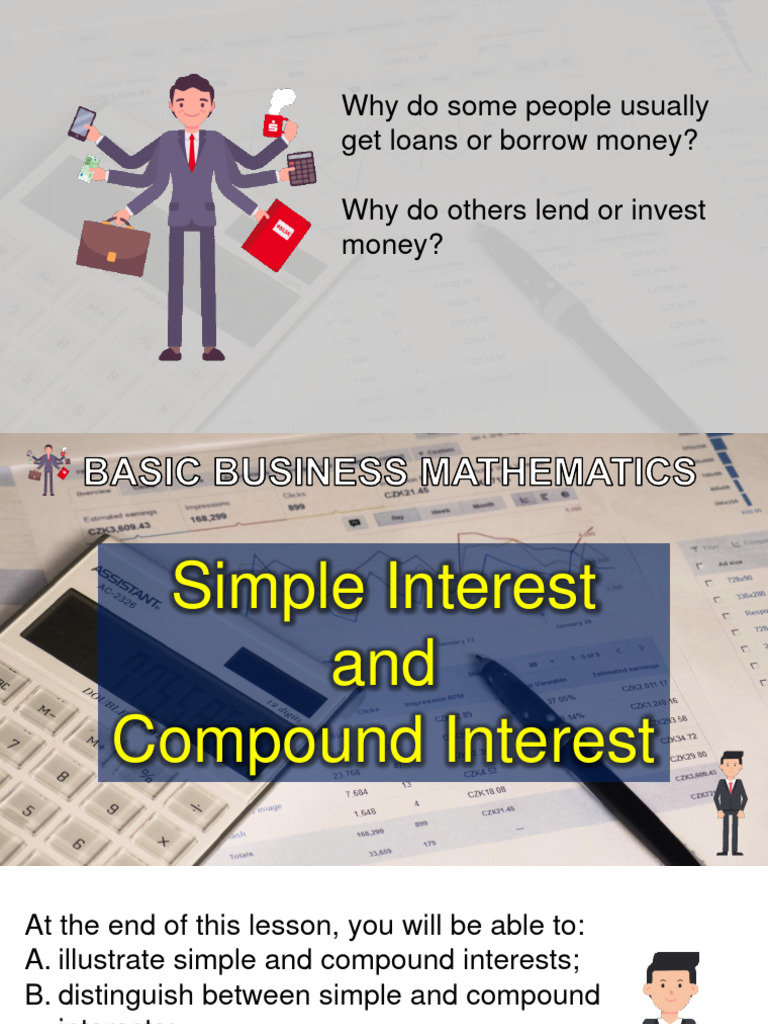 2nd GR Simple and Compound Interest | PDF | Interest | Debt