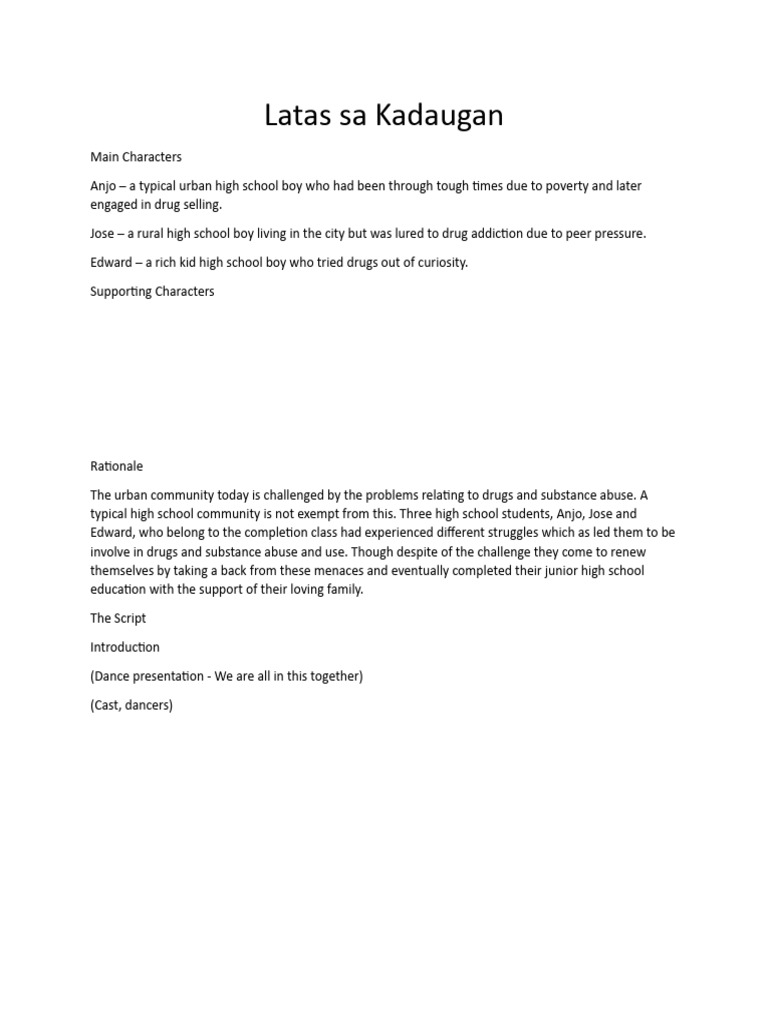 Latas Sa Kadaugan | PDF