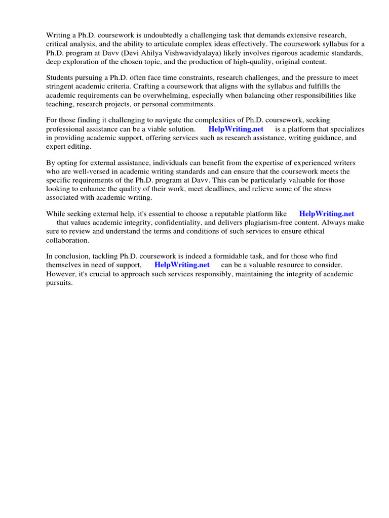 DAVV Ph.D. Coursework Overview | PDF | Mathematical Analysis | Spectroscopy