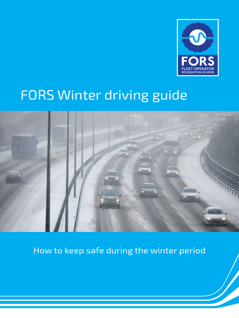 FORS Winter Driving Guide | PDF | Vehicles | Tire