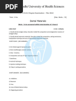 Design of Chrome Cobalt RPD | PDF | Dental Anatomy | Dentistry