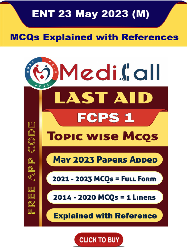 FCPS ENT 23 May 2023 (M) | PDF