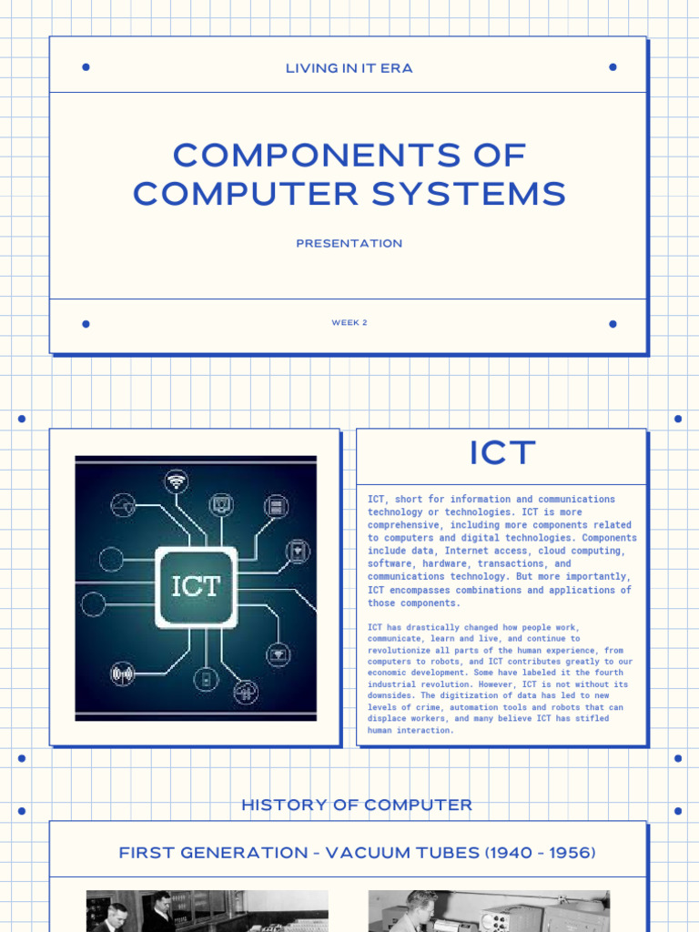 Components-Of-Computer-Systems 20240130 080657 0000 | PDF | Computer Hardware | Input/Output