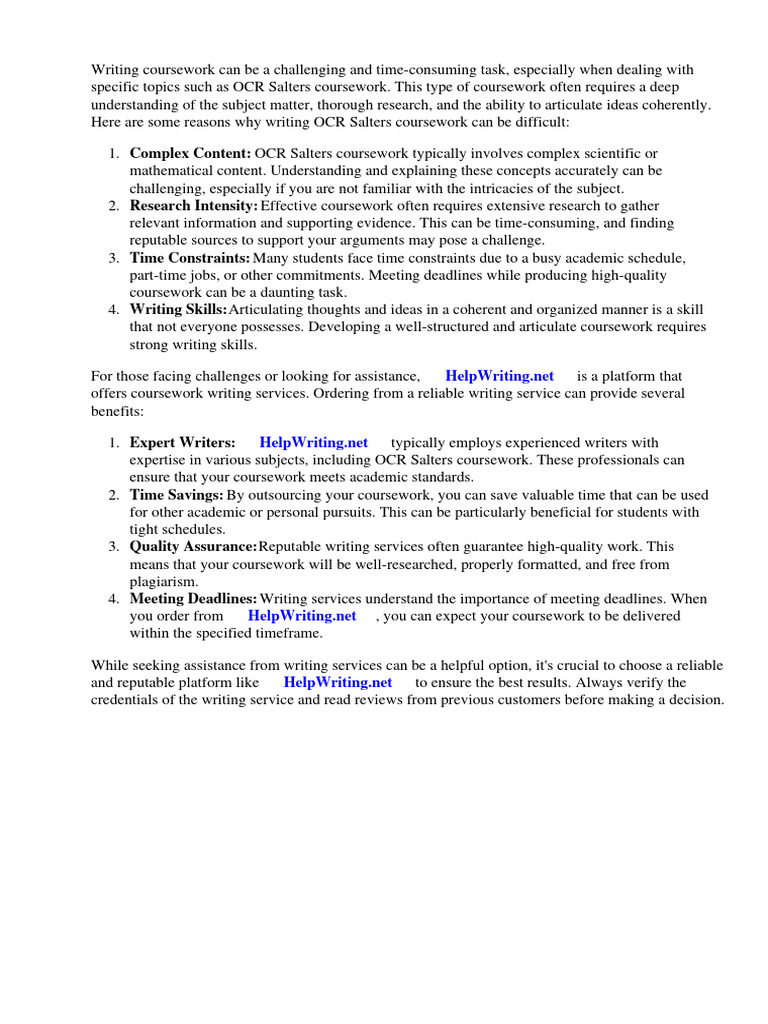 Ocr Salters Coursework | PDF | Http Cookie | Facebook